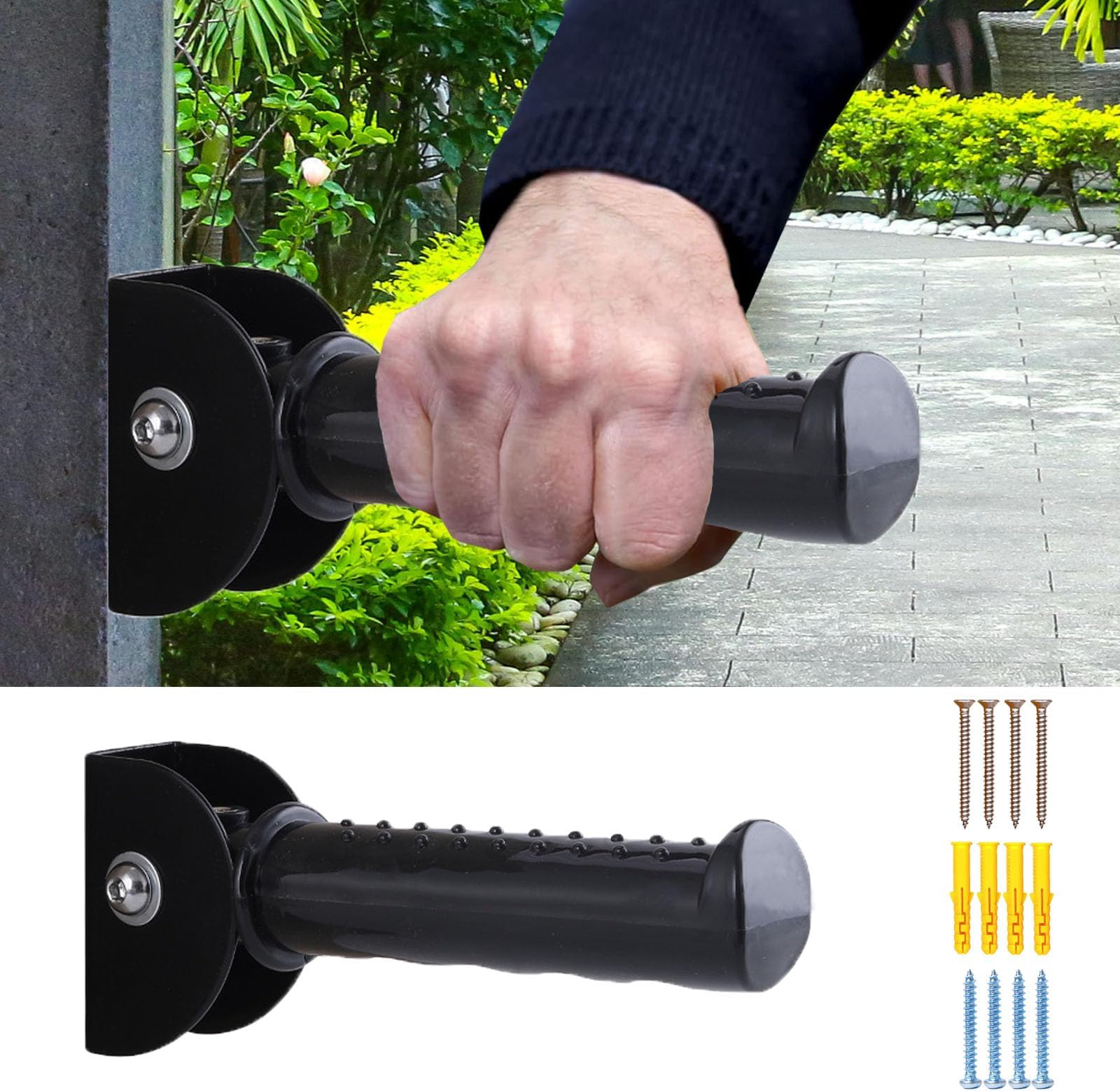 Amazon.com: Doorway Flip Assist Handle, Folding Grab Bar Wall Handles ...