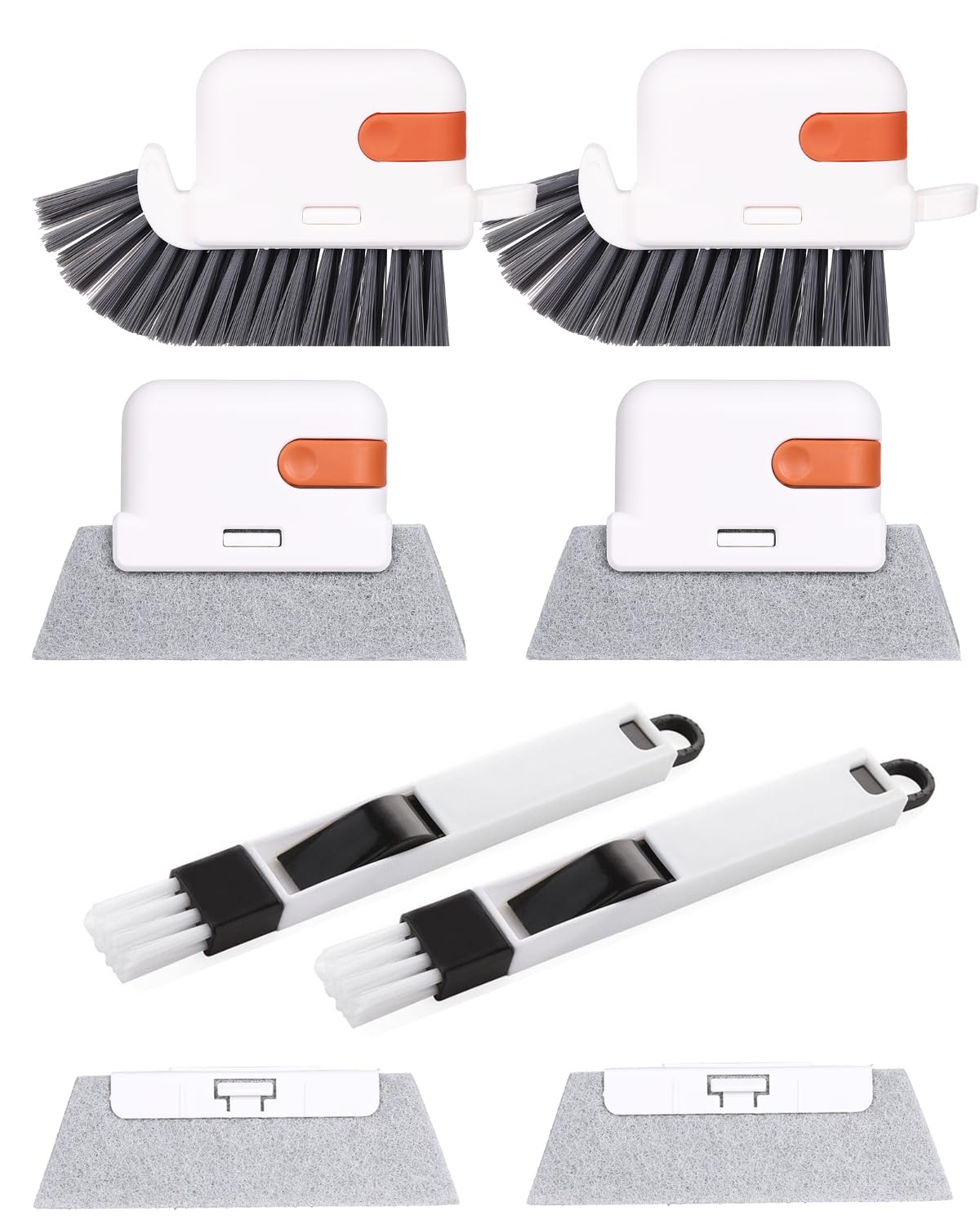 Amazon.com: Window Track Cleaner 8 PCS, Window Groove Cleaning Brush ...