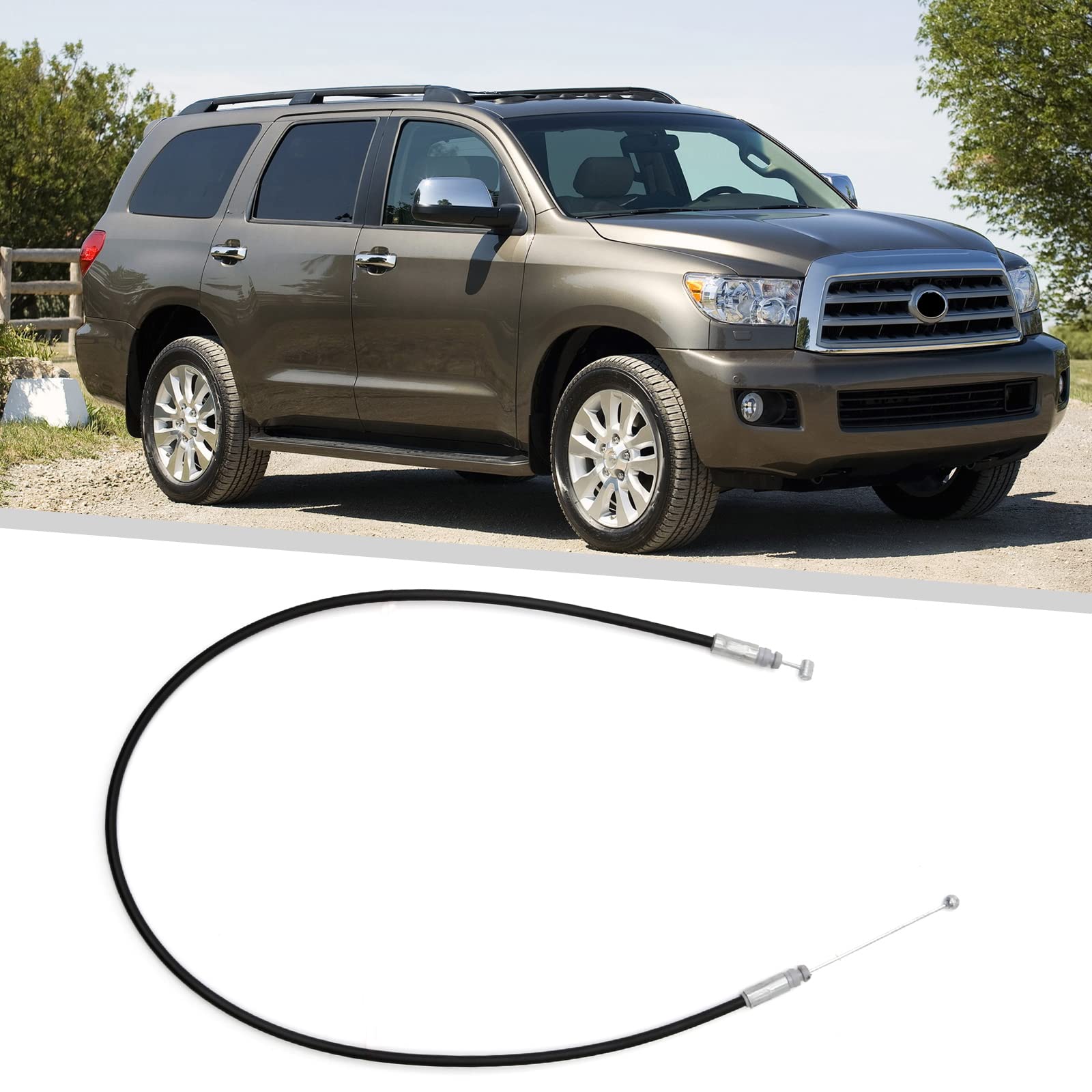 Amazon.com: Liftgate Tailgate Hatch Lock Cable, Control Door Cable ...