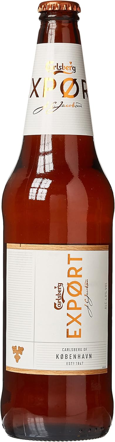 Carlsberg Export Larger, 660 ml : Amazon.co.uk: Grocery