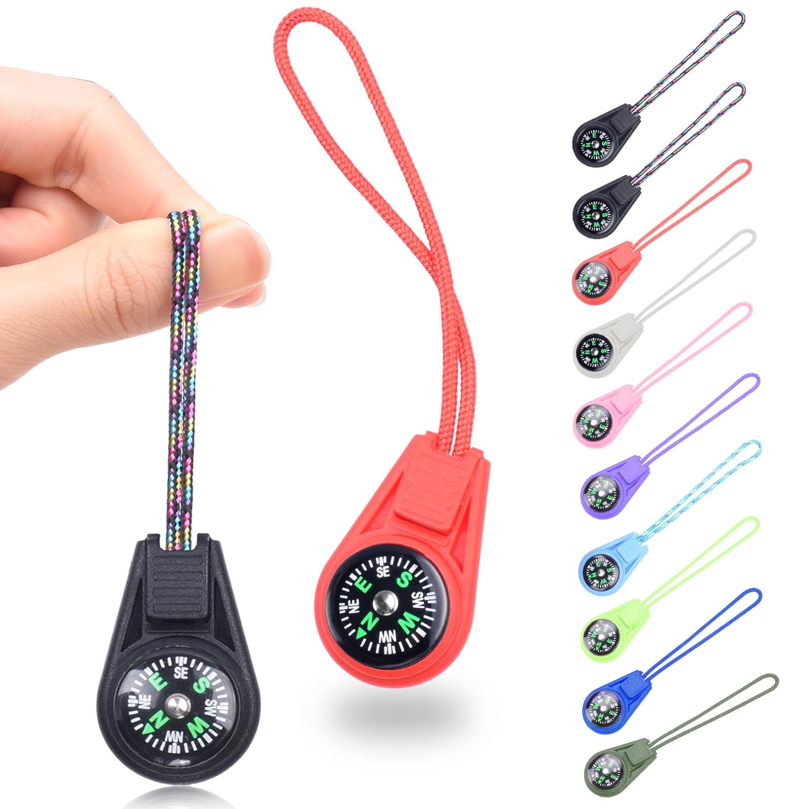 Compass Hiking 10 Pack Compass For Kids Bulk,Childrens Mini Compasses ...