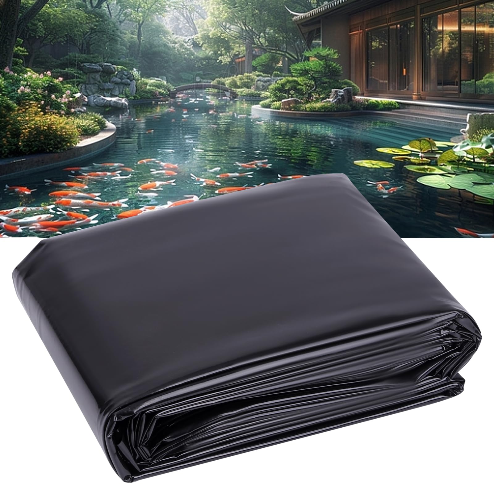 Amazon.com : PAULOZYN Pond Liner 13 X 20 Ft, 20 Mil Pond Liners for ...