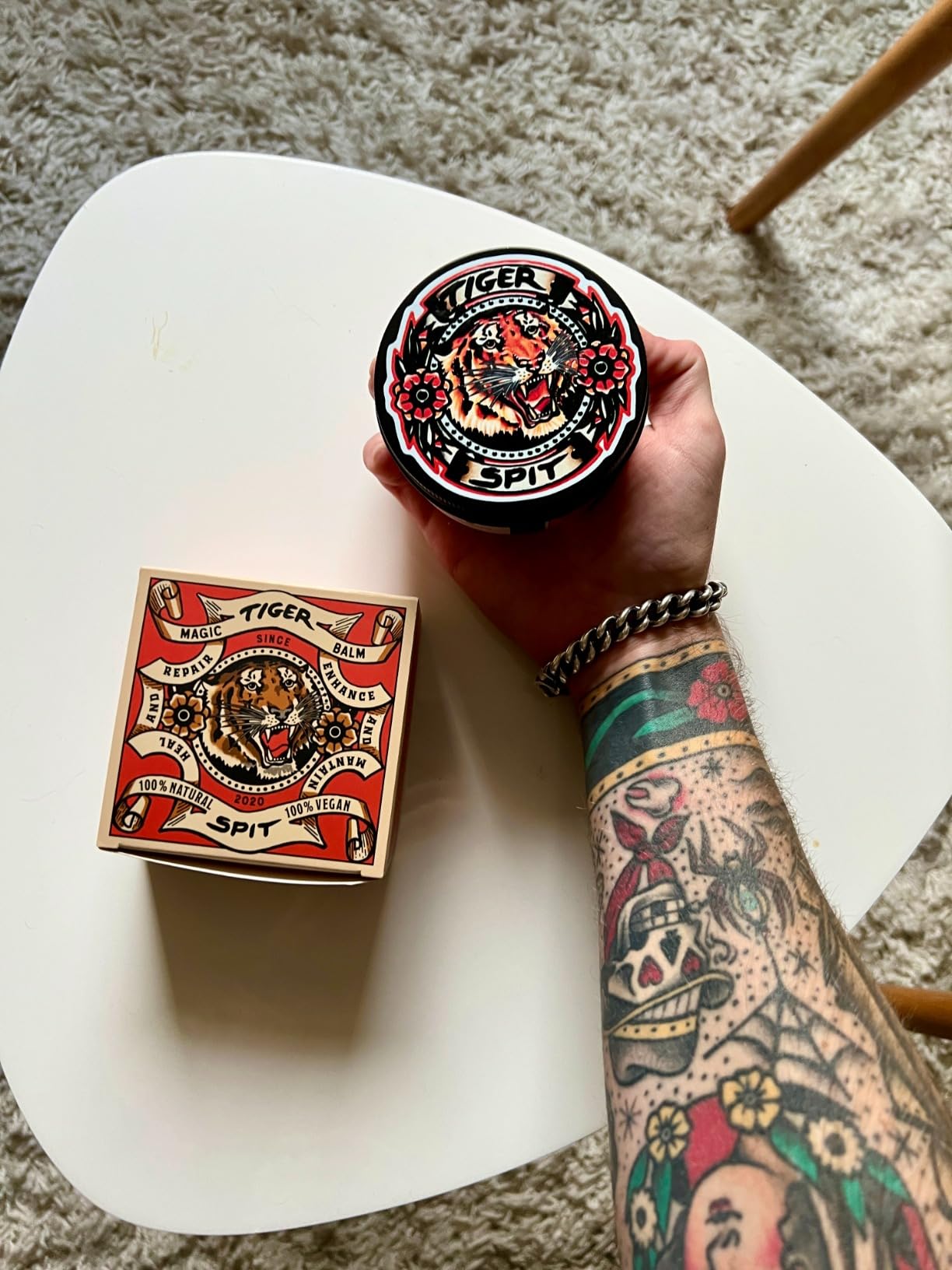 Amazon.com: TIGER SPIT Tattoo Aftercare, Tattoo Balm to Heal New ...