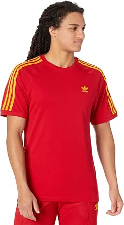 adidas Originals 3-Stripes Tee Team Power Red/Team Power Red/Team ...