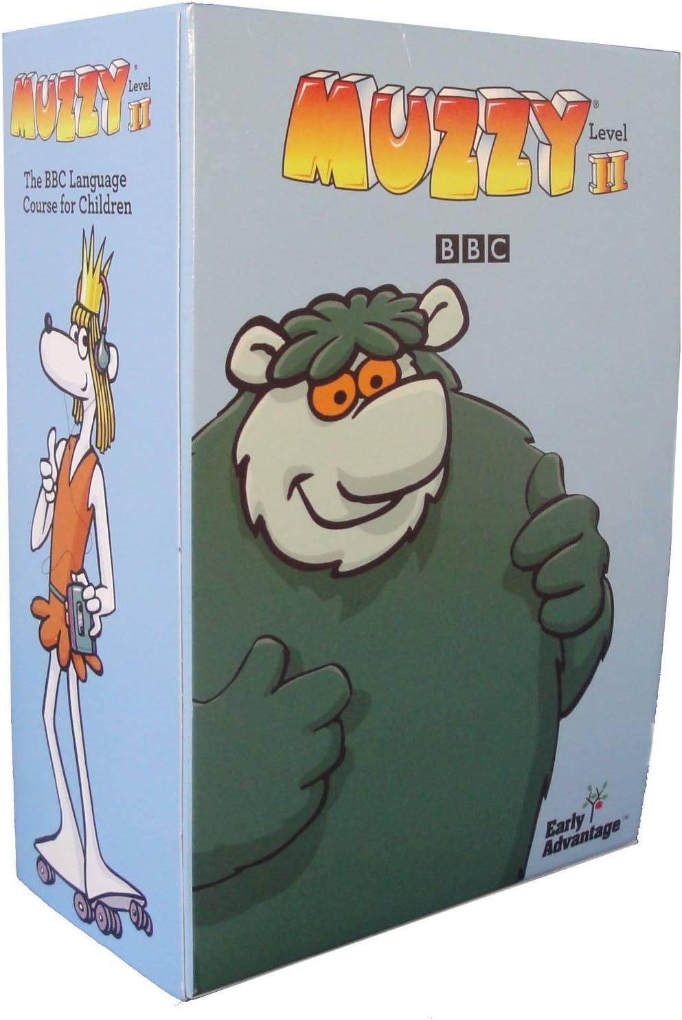 Amazon.com: Muzzy Level II Multilingual (Spanish, French, German ...