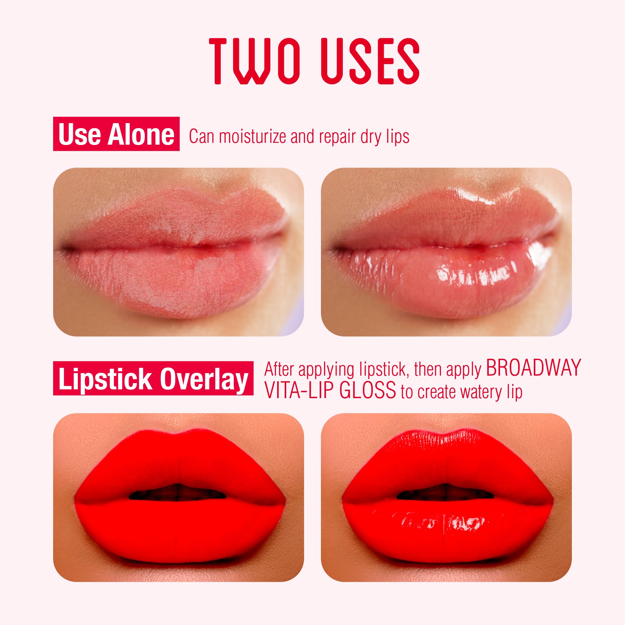 Snapklik.com : Ruby Kisses Broadway Lip Gloss Vita-Lip Clear Lip Gloss ...