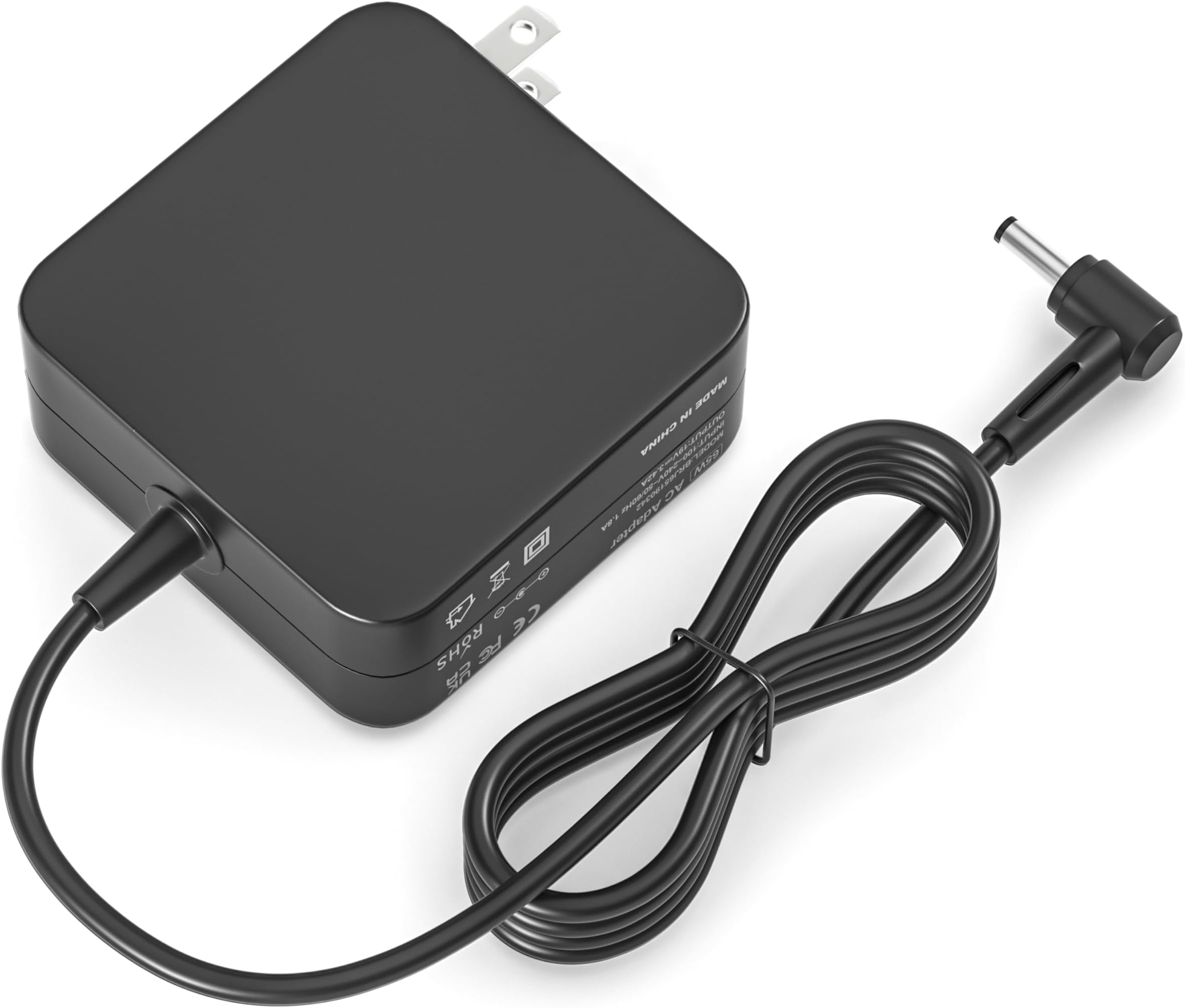 Amazon.com: 65W Ac Adapter/Laptop Charger for Asus VivoBook flip 14 15 ...