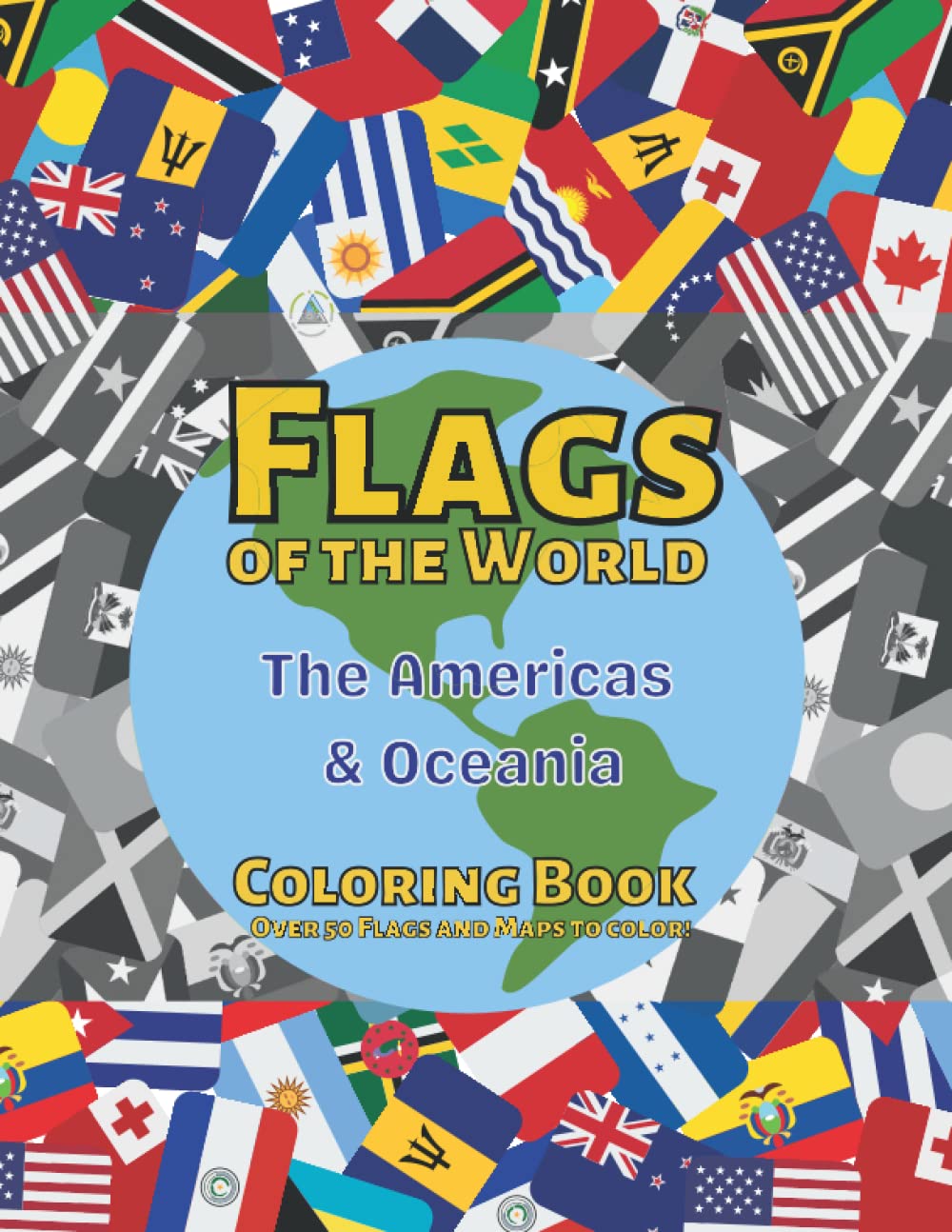 Flags Of The World The Americas And Oceania World Flag | Desertcart GB