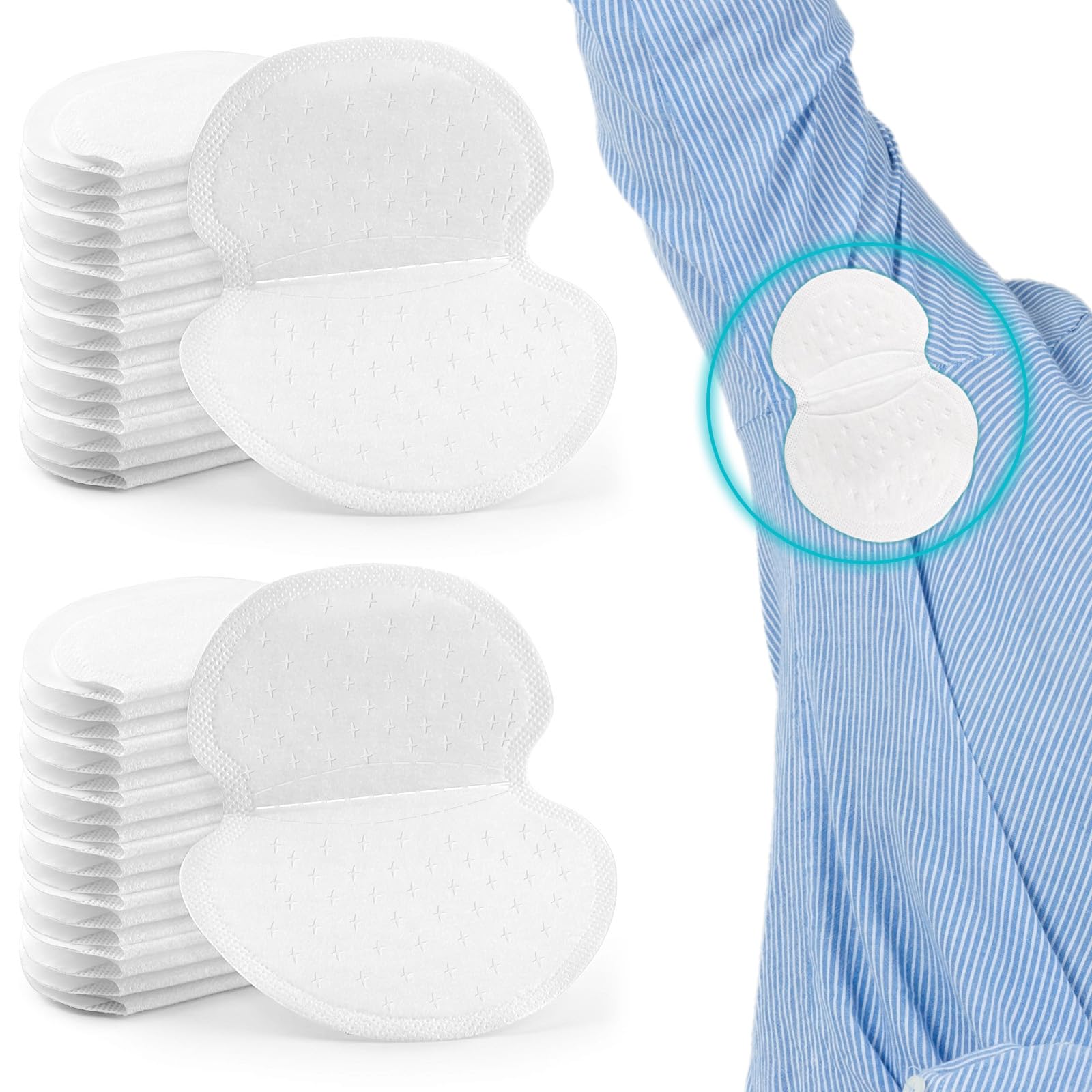Amazon.com : [90 PCS] Armpit Sweat Pads, Underarm Sweat Pads ...