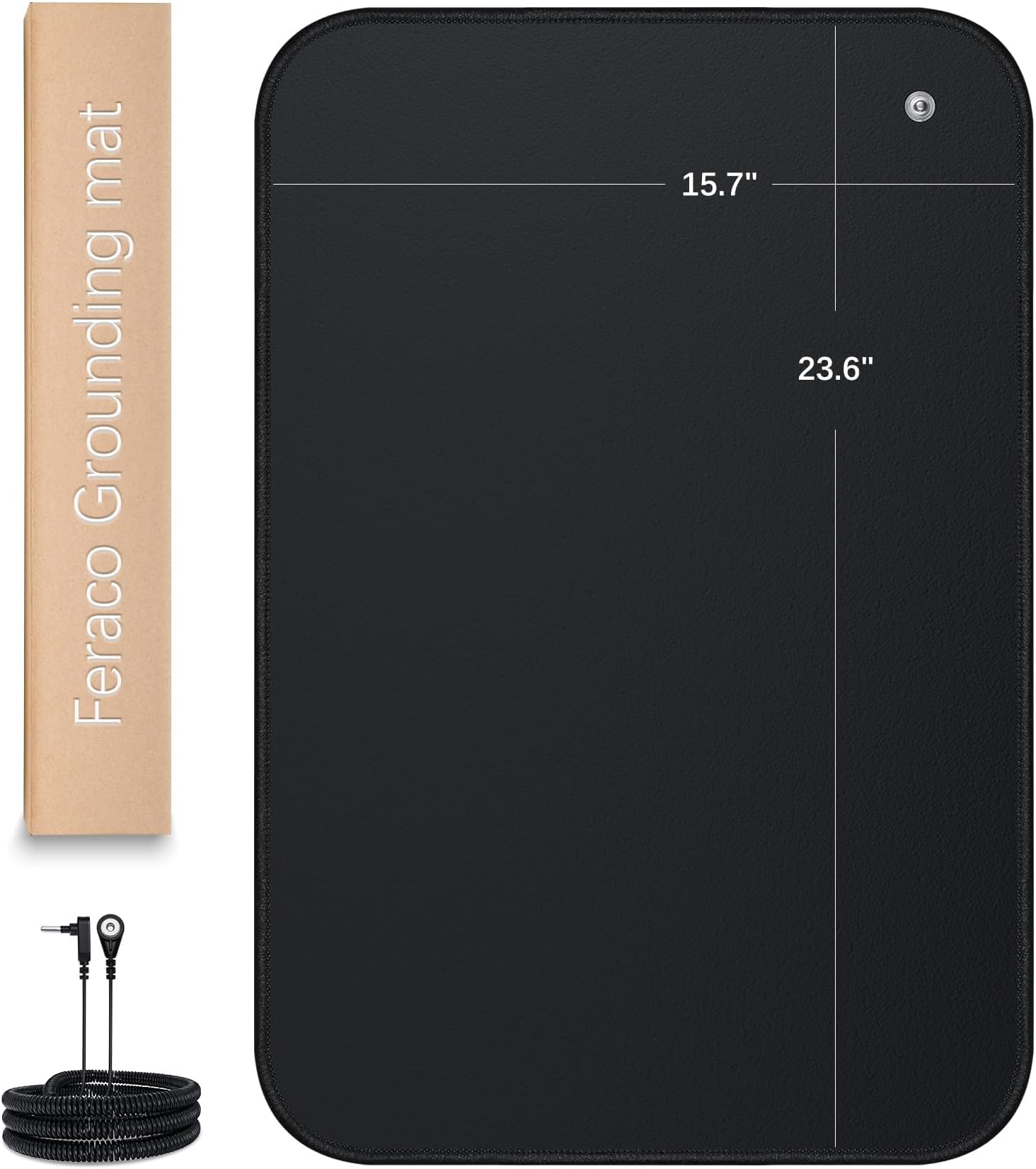 Amazon.com: Feraco Grounding Mat for Desk for Sleep, 23.6" x 15.7 ...