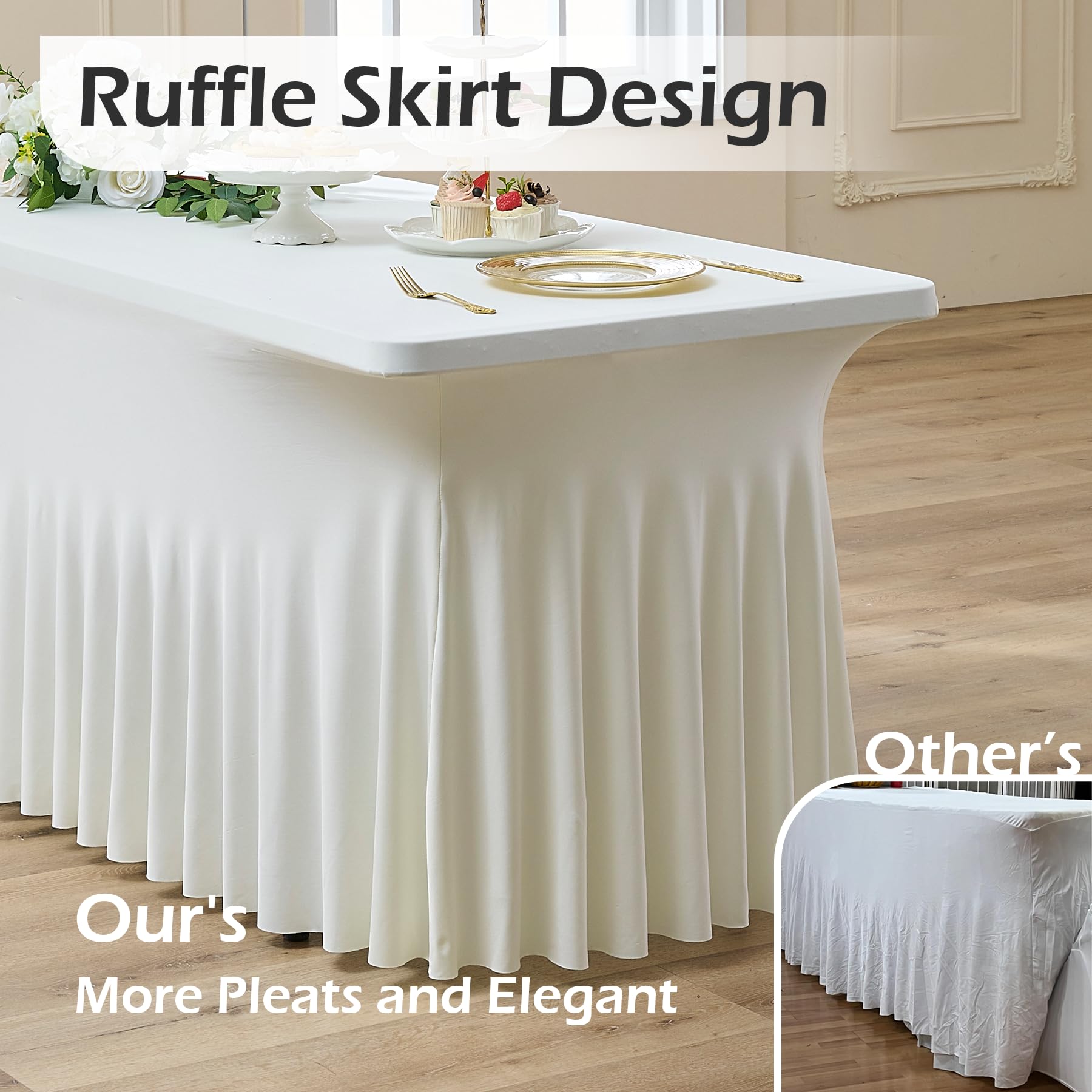 Elegant Tablecloth For 6 Foot Table Images
