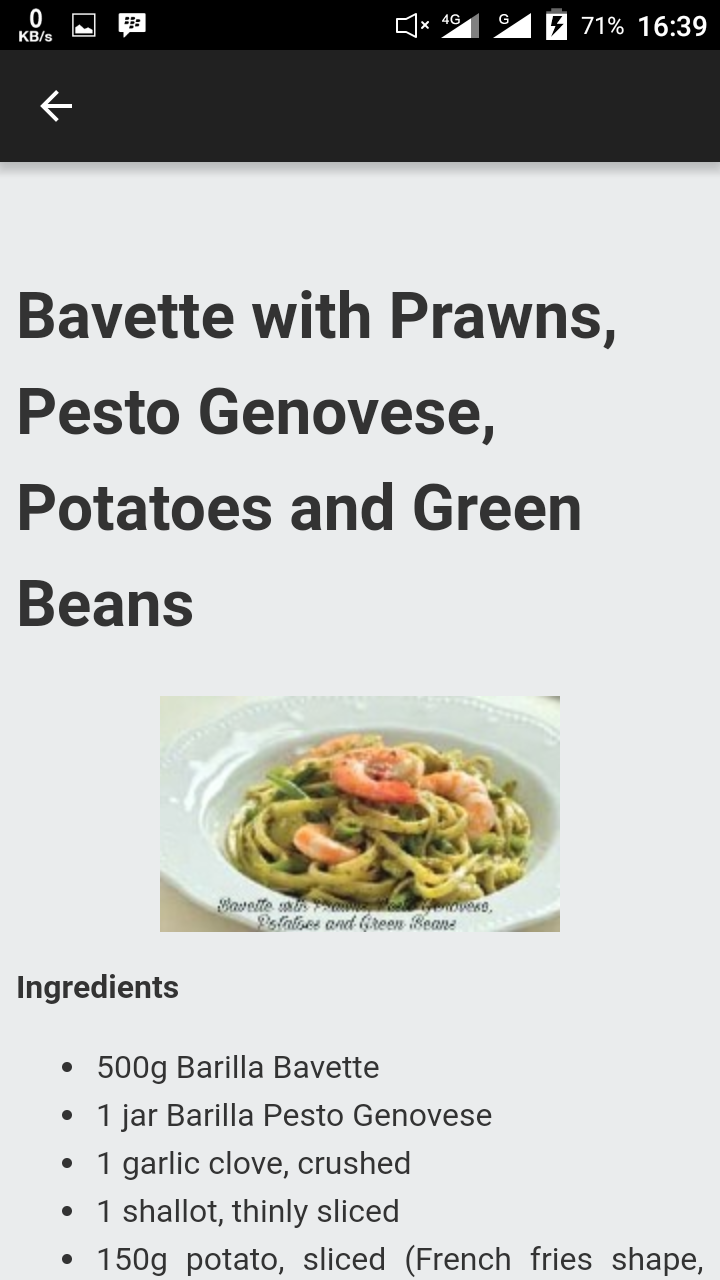 Delicious Italian Recipes - App on Amazon Appstore