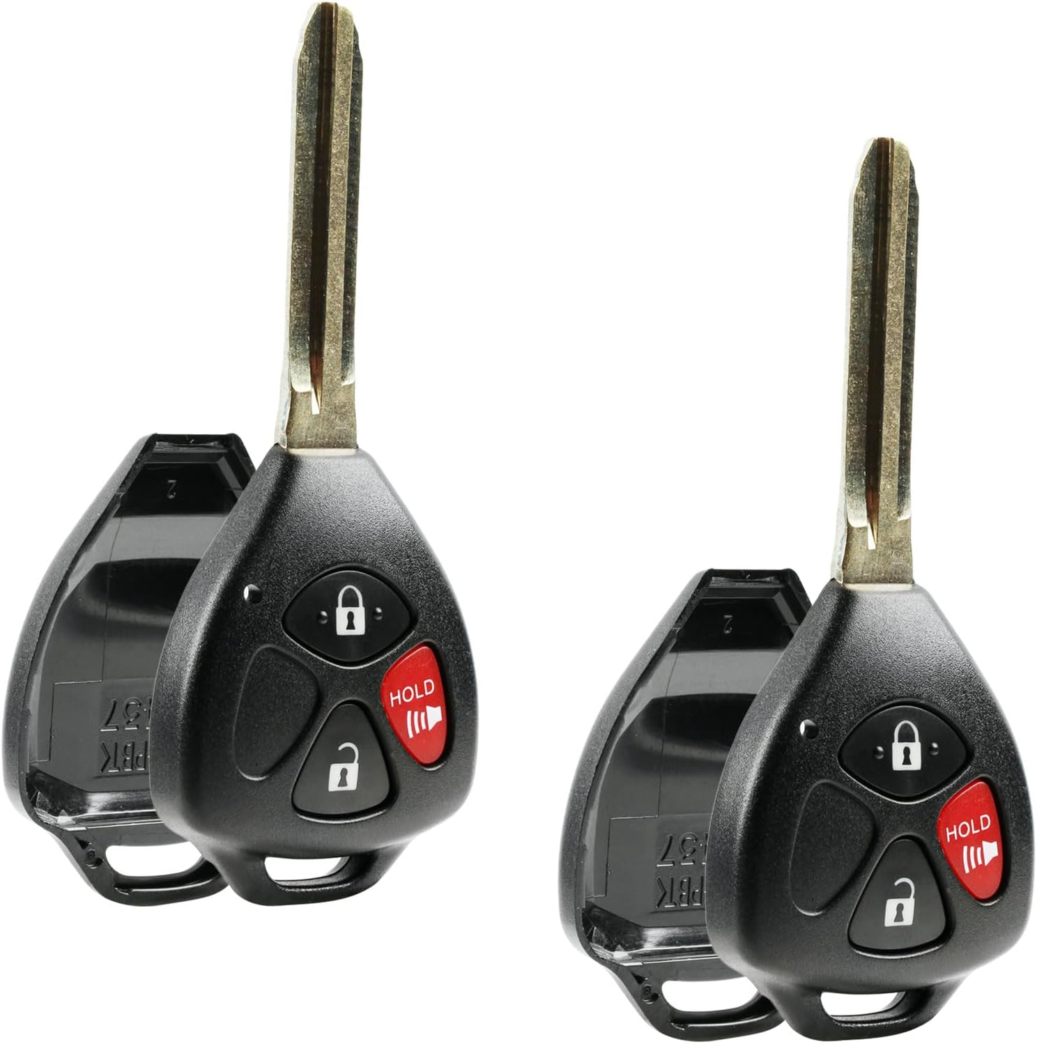 Amazon.com: KeyGuardz Keyless Entry Remote Car Key Fob Outer Shell ...