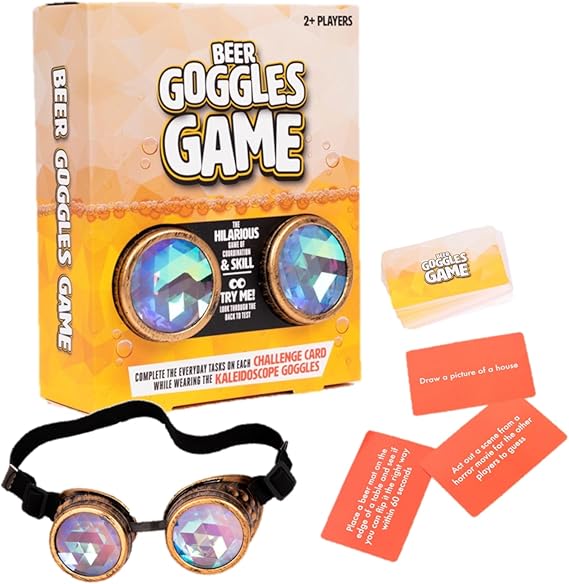 Professor PUZZLE Beer Goggle Glasses Game | Hilarious Party ...