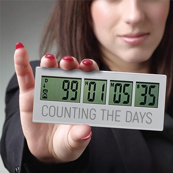 Amazon.com: Reusable Countdown Clock for All of The Big Events in Your ...