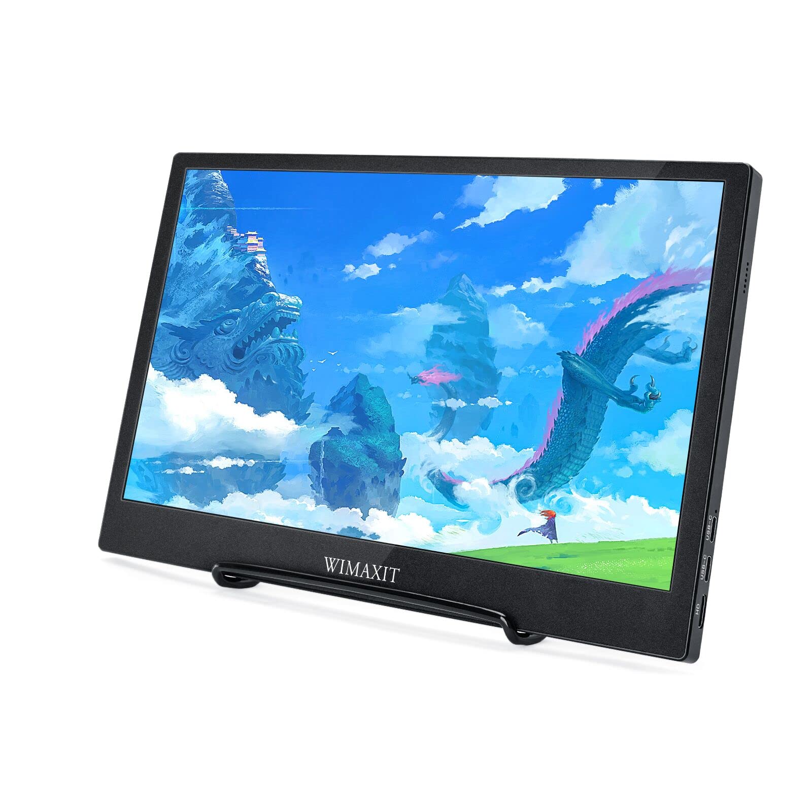 Buy WIMAXIT 12 Inch Portable Touchscreen Monitor, Eye Care VESA Monitor ...