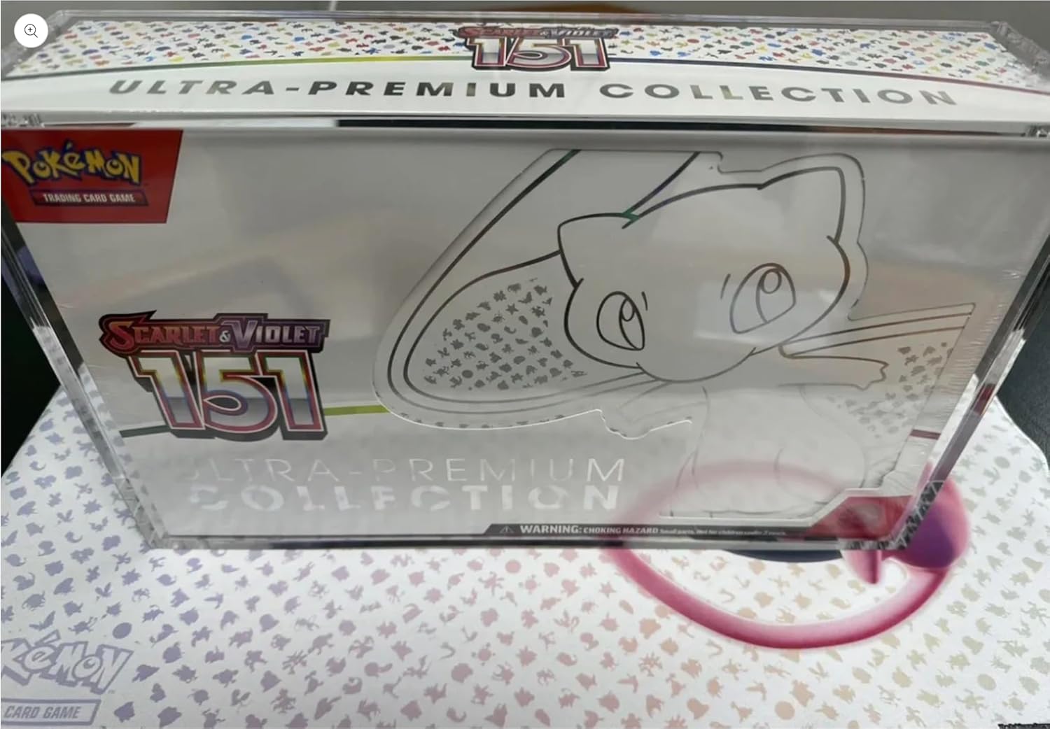 Amazon.com: TCGHalo Acrylic 151 UPC Case | Clear Secure Sliding ...