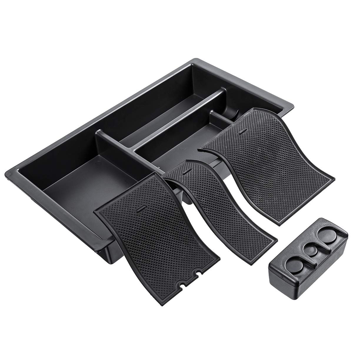 Buy Audew Center Console Organizer Tray for Chevy Silverado GMC Sierra ...