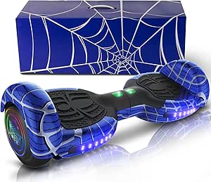 Amazon.com: Outchoo Hoverboard with Spider Gift Box, Built-In Bluetooth ...