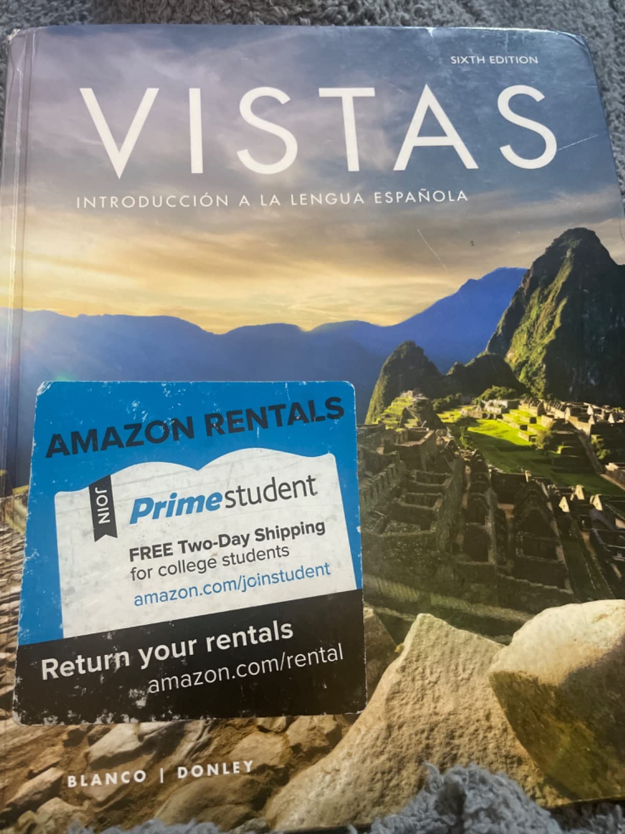 Vistas Introduccion a La Lengua Espanola (6th Edition) - Standalone ...