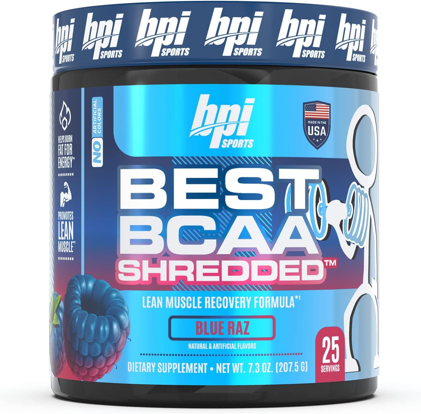 Amazon.com: EVL BCAA Lean Energy Powder - Pre Workout Green Tea Fat ...