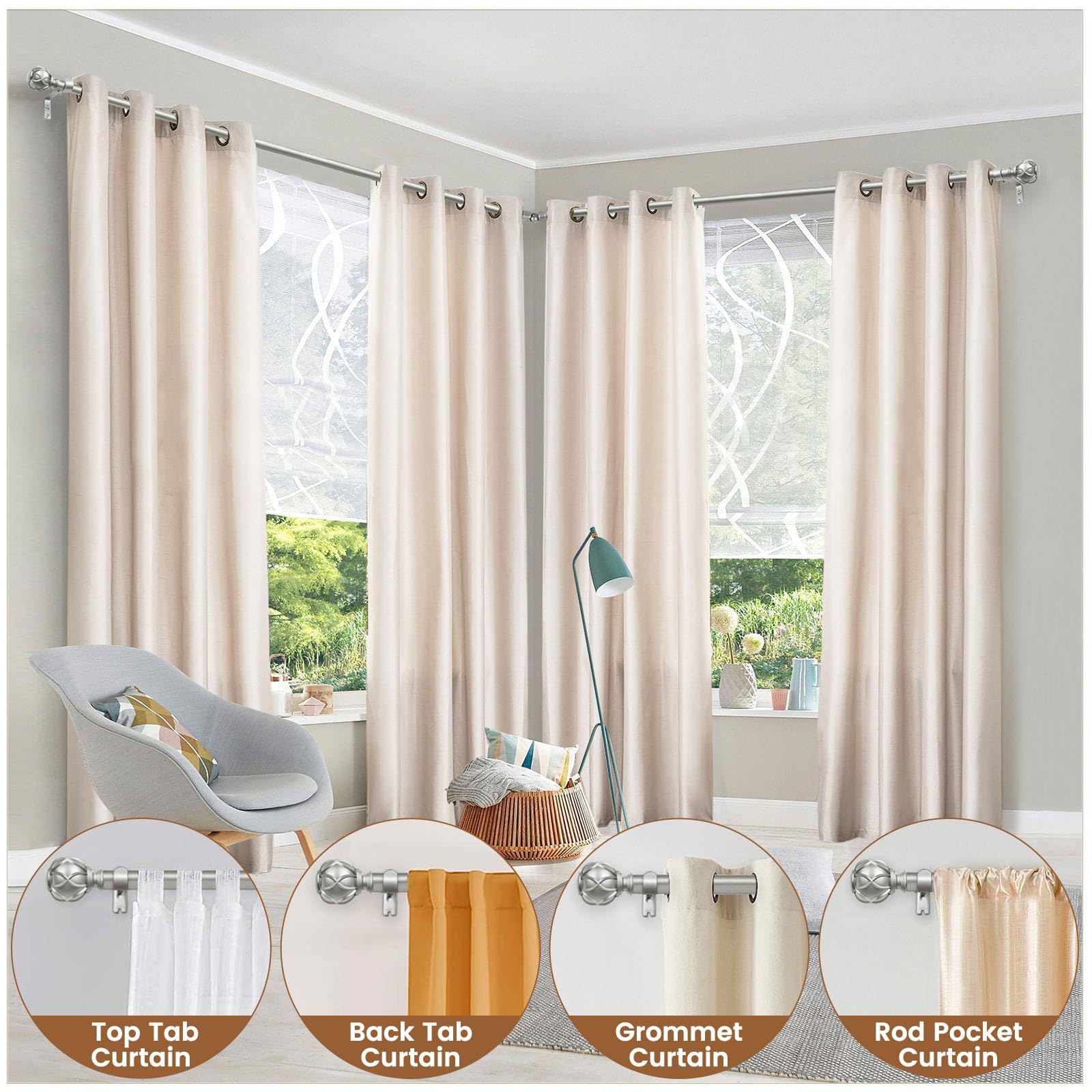 Window Treatments For Corner Windows
