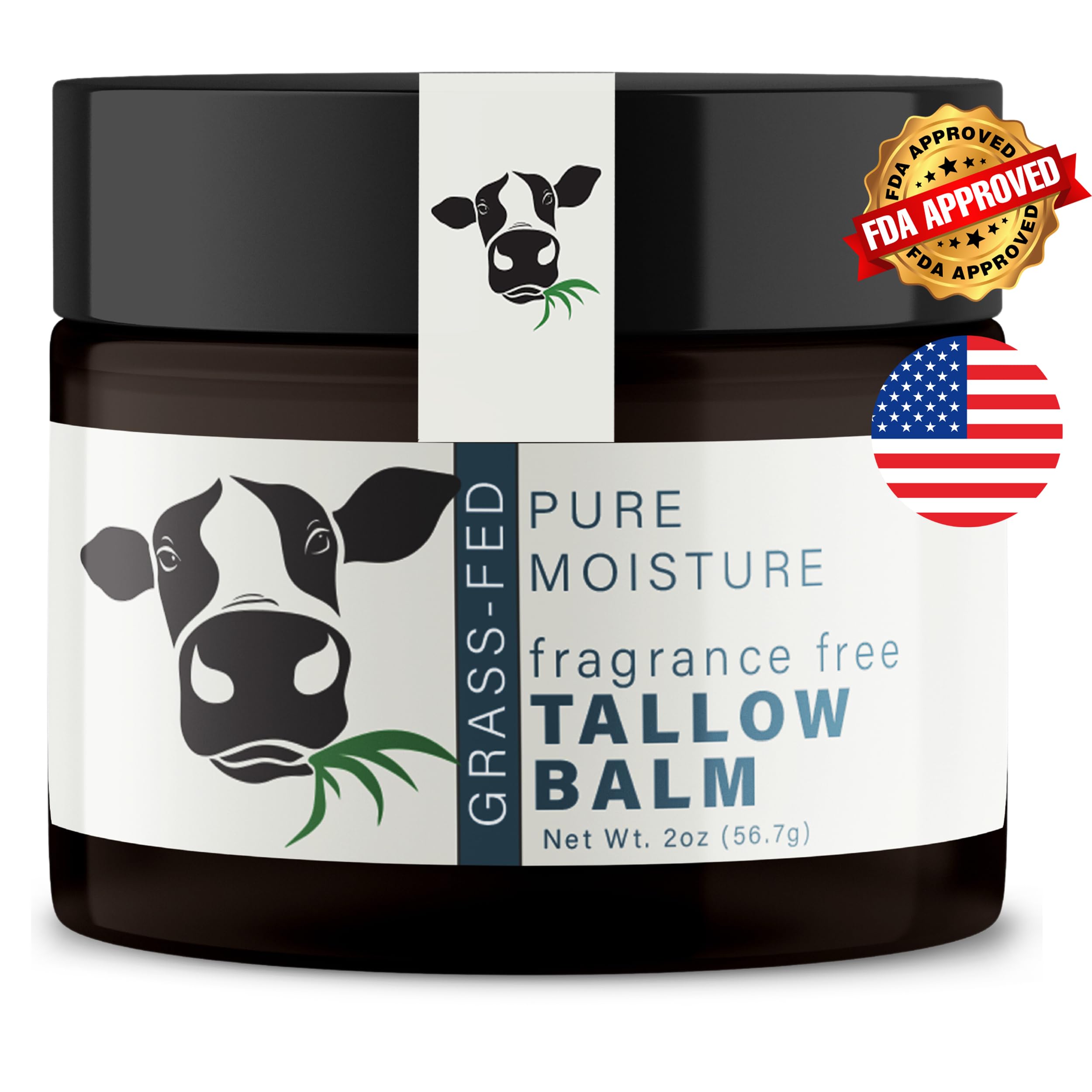 Amazon.com: Grass Fed Beef Tallow for Skin - Tallow Face Moisturizer ...