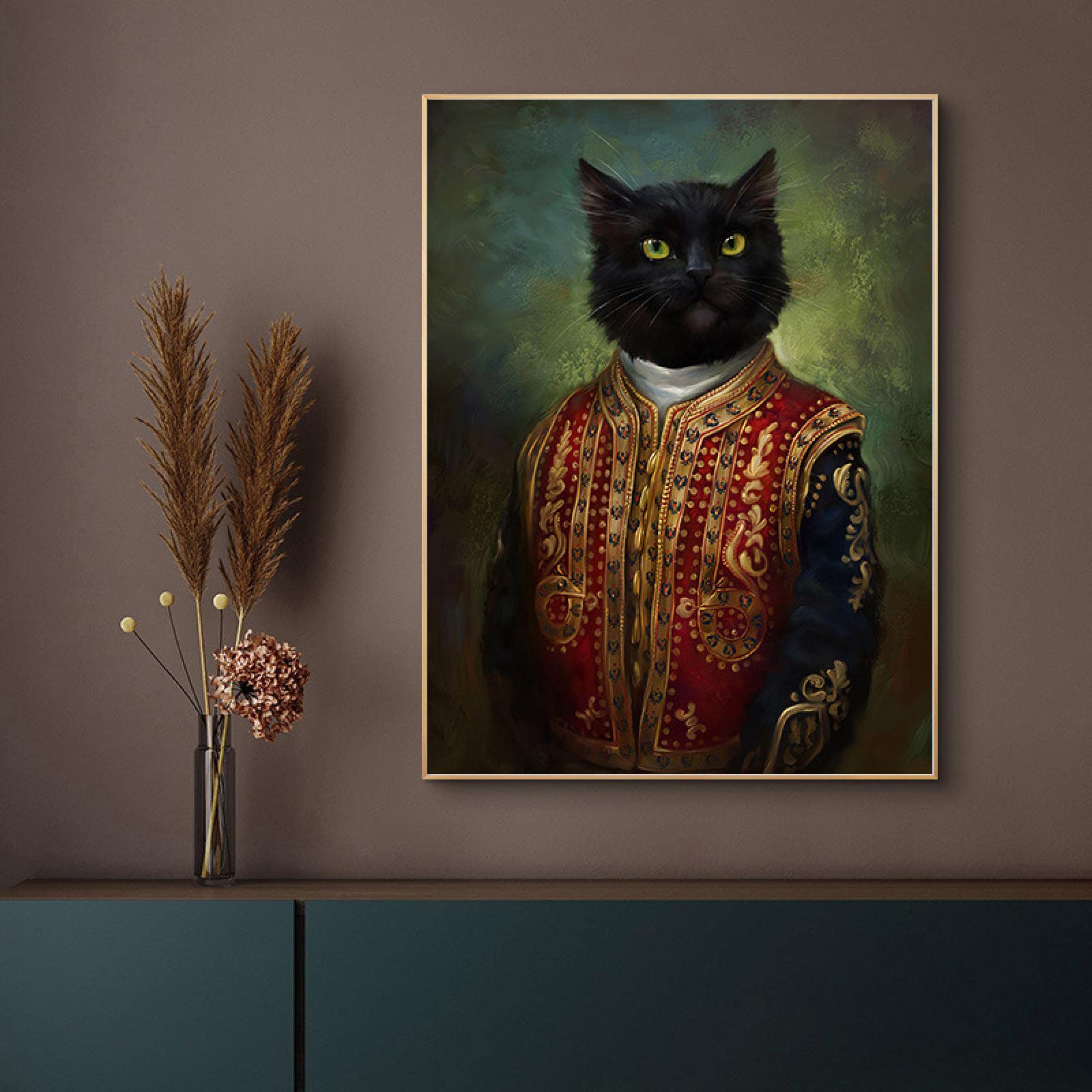 Cat Heads On Human Bodies