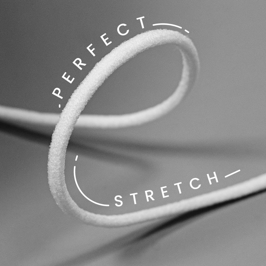 Snapklik.com : Trims By The Yard 1/8" Soft Knit Elastic Band, Premium ...