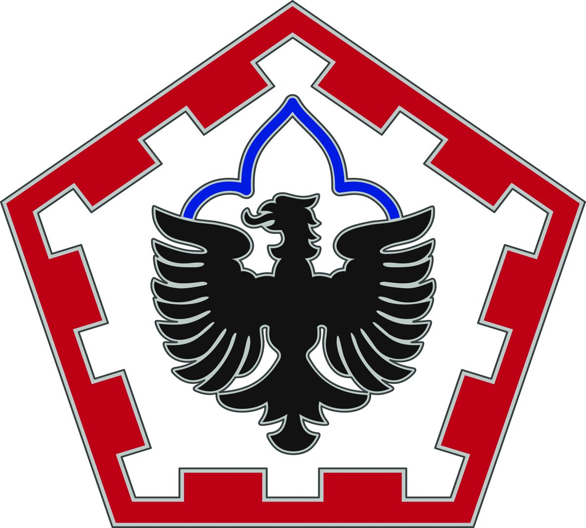 Amazon.com: 555th Engineer Brigade CSIB - Combat Service Identification ...
