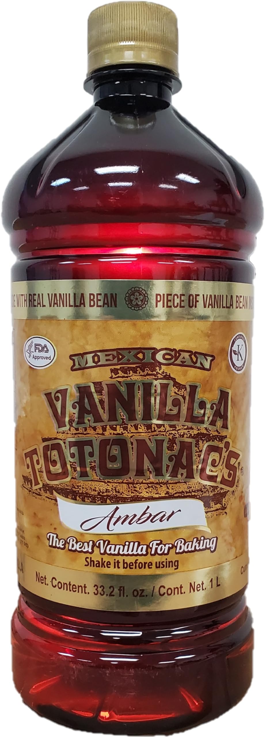 Amazon.com : Mexican Vanilla Totonac’s Bottle - Pure Imported Vanilla ...