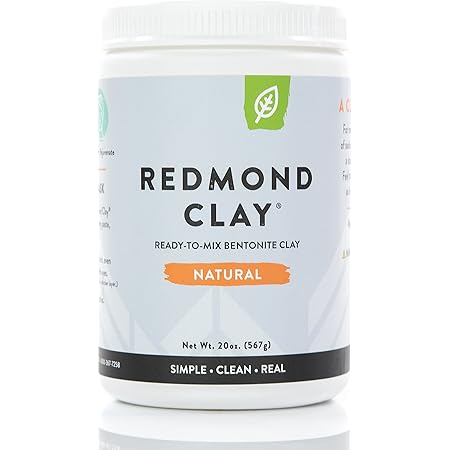 Amazon.com: Redmond Clay - Bentonite Clay of 1000 Uses, Soothing Facial ...