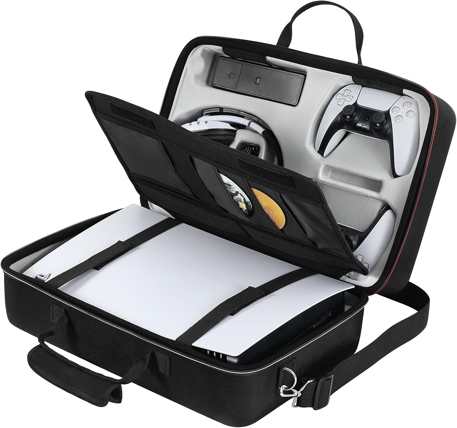 Amazon.com: TiMOVO Carrying Case for PS5, Large Capacity Travel Bag ...