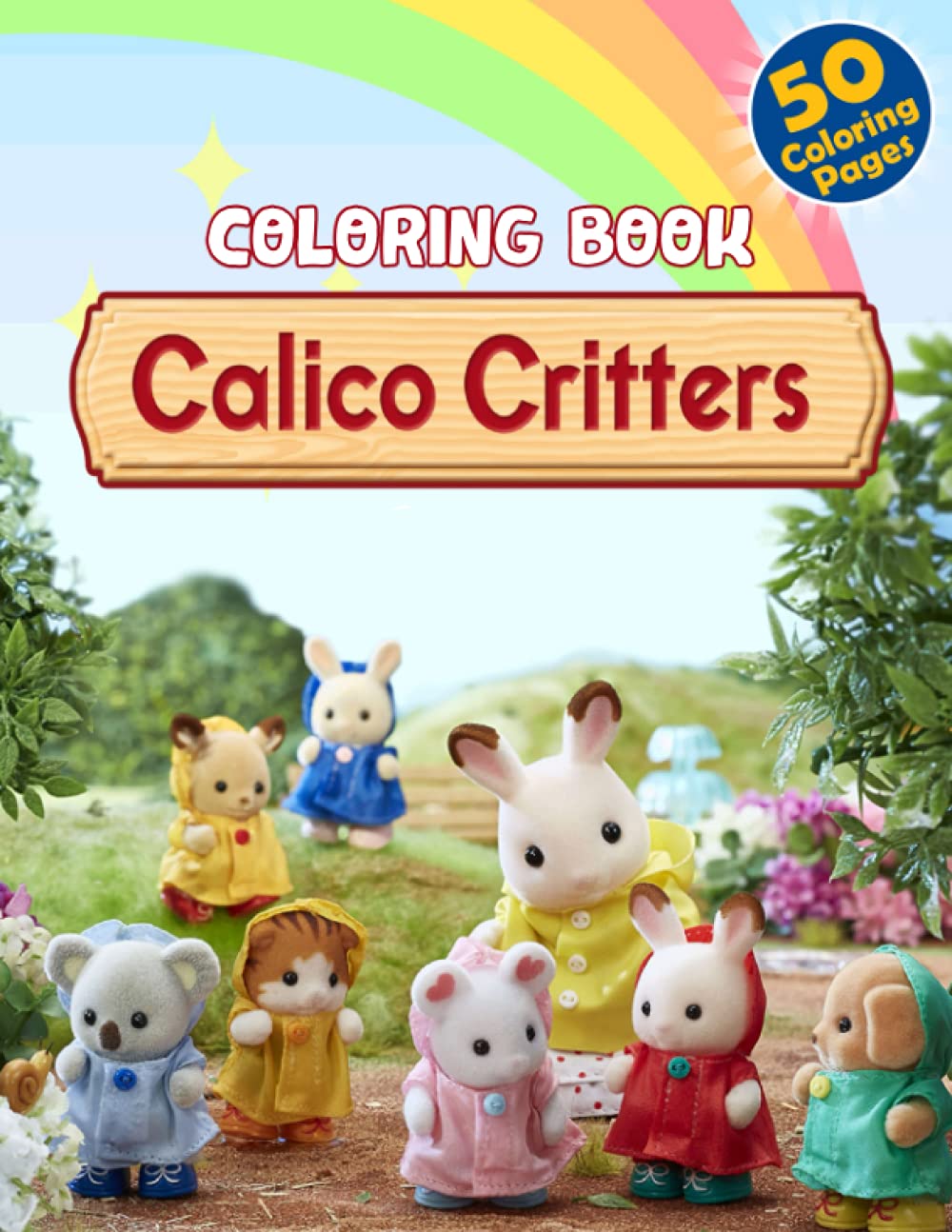 Buy Calico Critters Coloring Book: Amazing Calico Critters Coloring ...