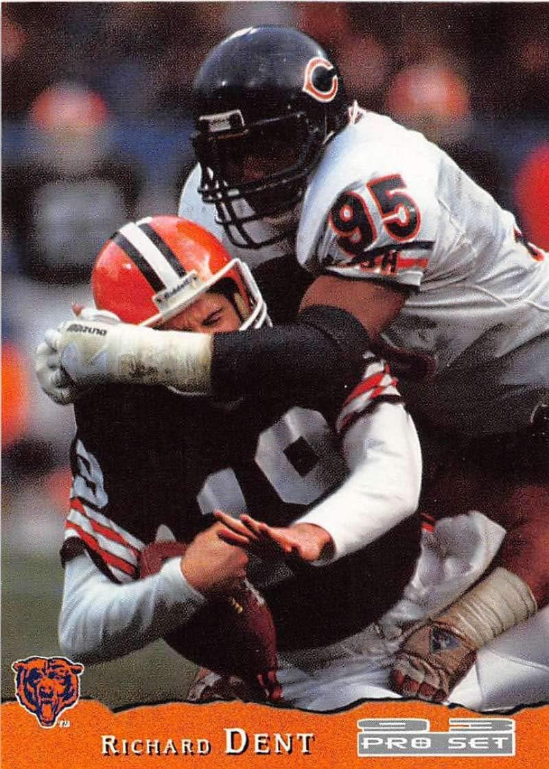 Amazon.com: 1993 Pro Set Football #78 Richard Dent Chicago Bears ...