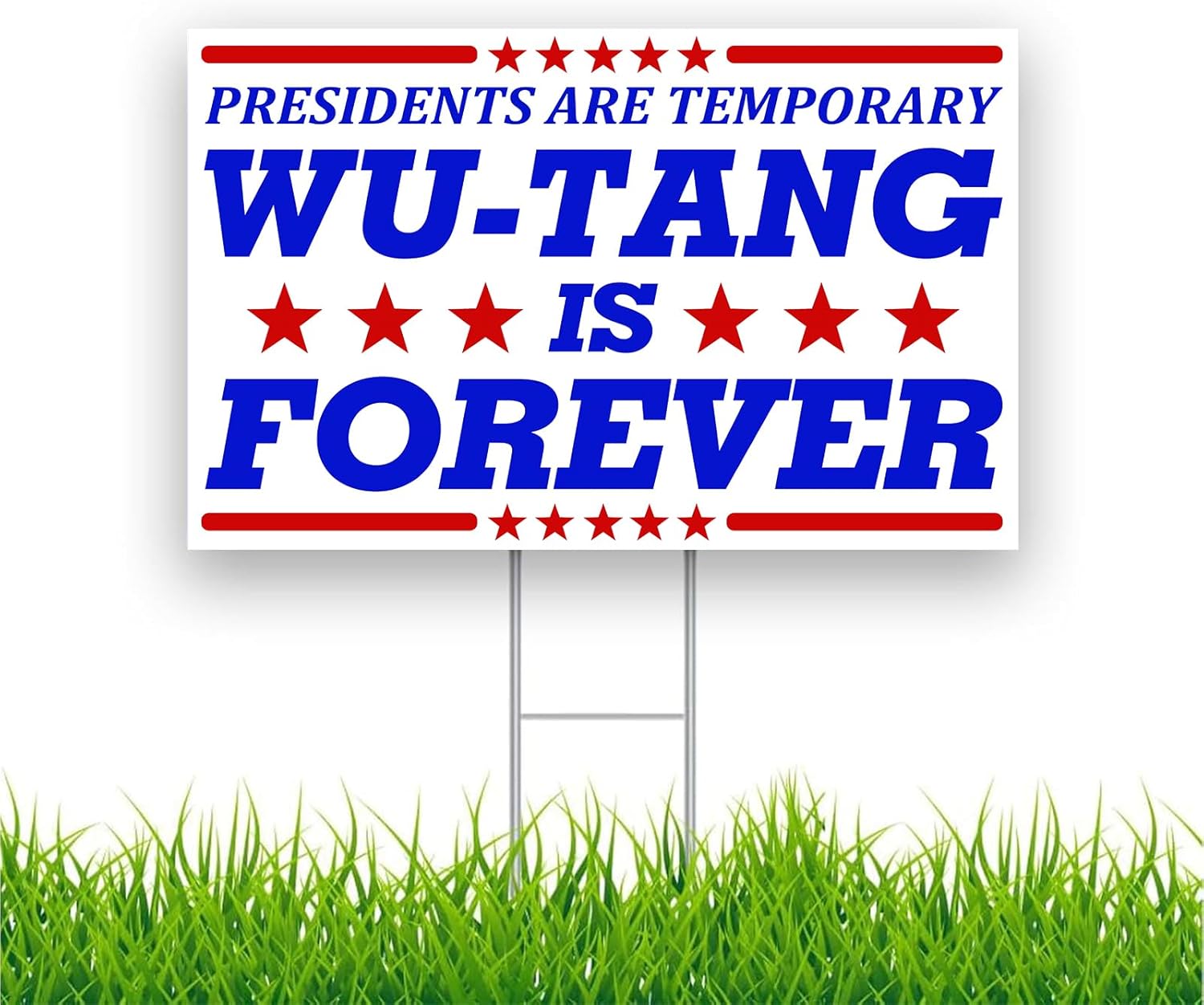 Amazon.com: Forever Presidents are Temporary Double Sided Yard Signs ...