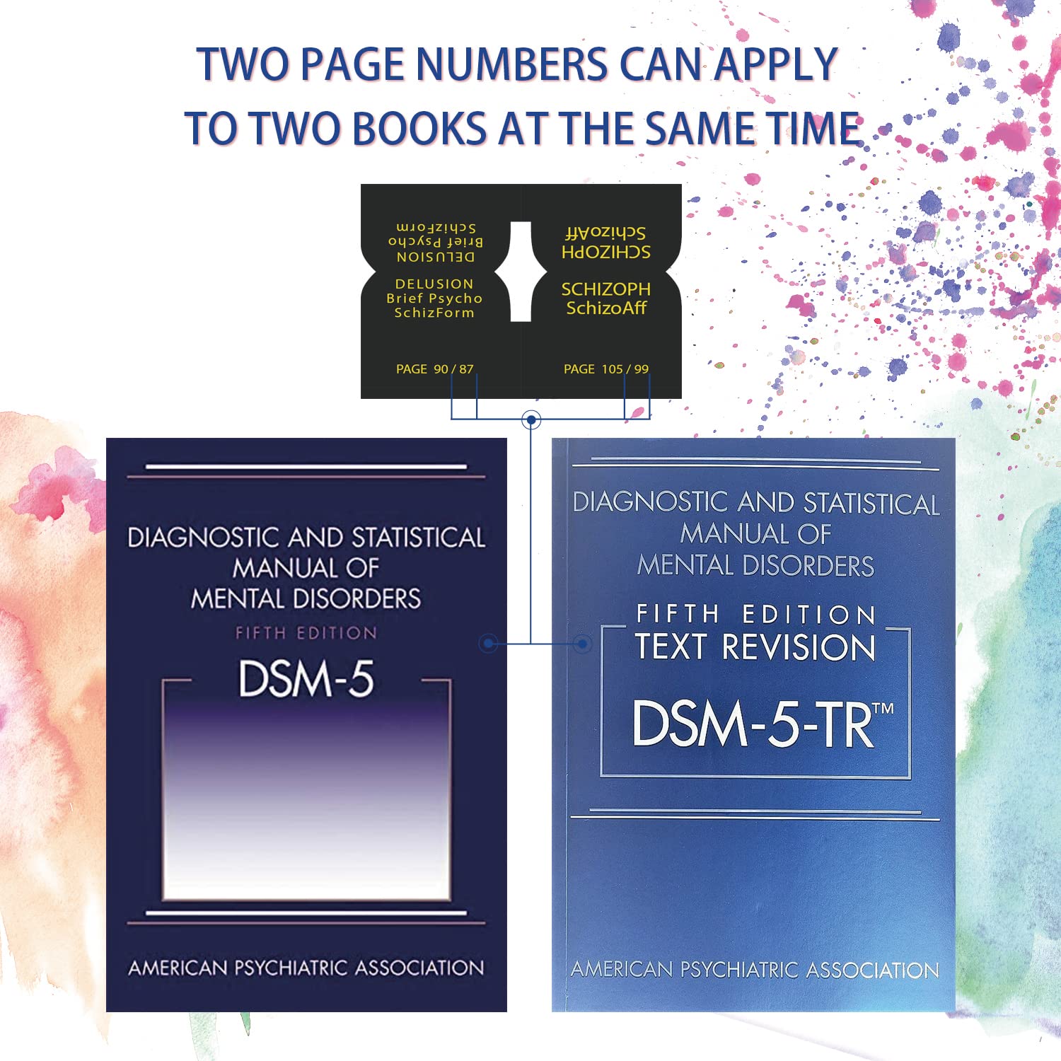 Snapklik.com : 80 Index Tabs For DSM-5-TR, DSM-5, DSM V TR Tabs For ...