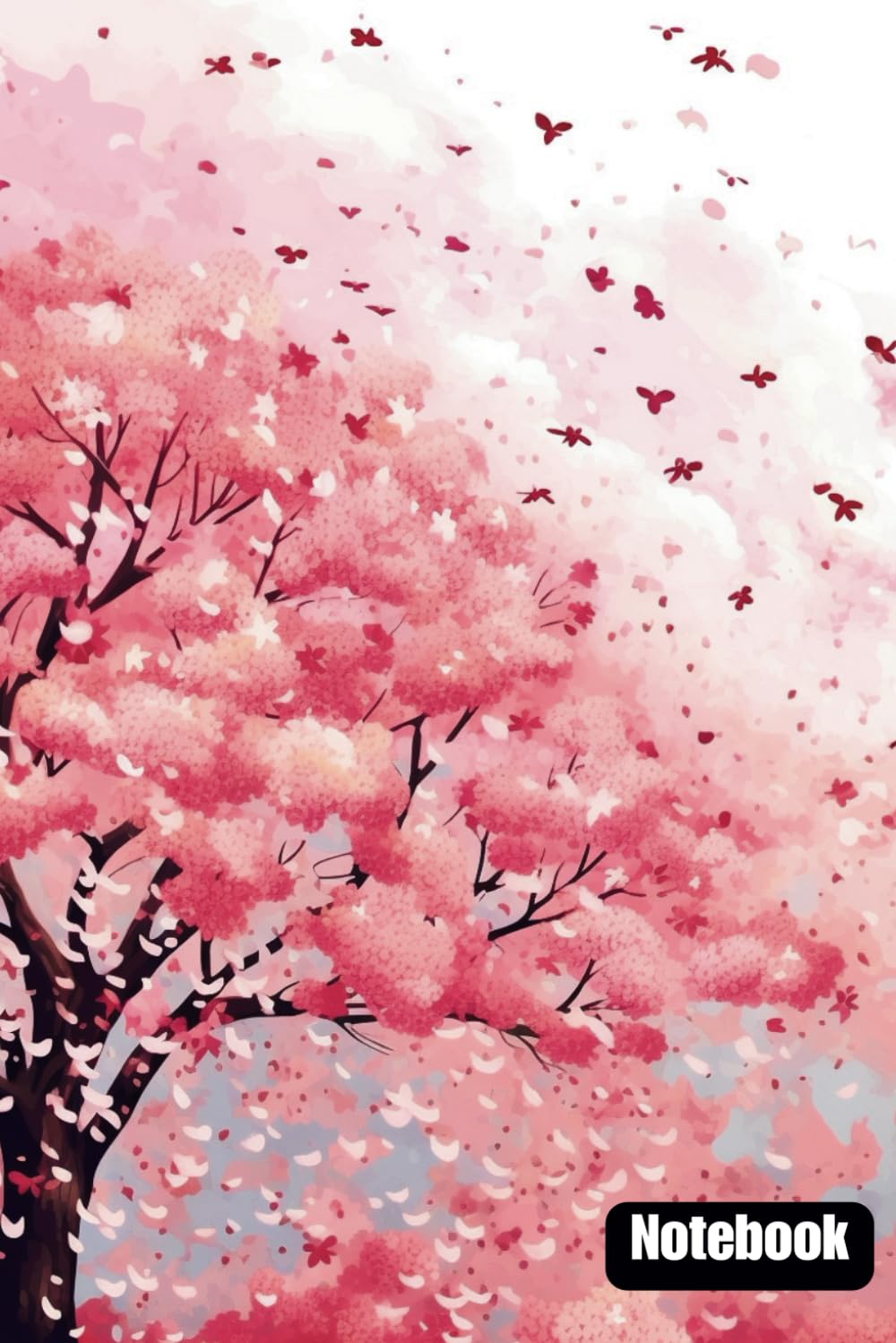 Cherry Blossom Notebook: Sakura Notebook For Cherry Blossom Festival ...