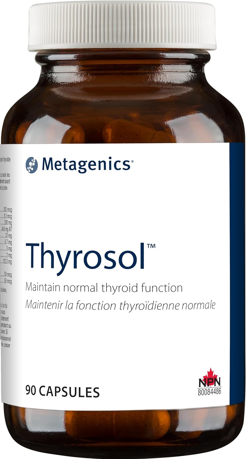 Metagenics -Thyrosol - 90 Capsules : Amazon.ca: Health & Personal Care