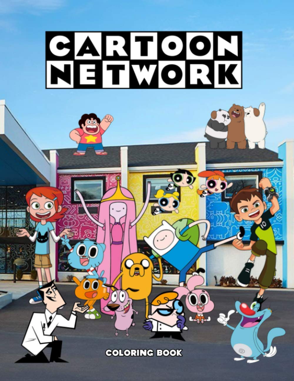 Buy Cartoon Network Coloring Book: Retro Coloring Books For Kids With ...