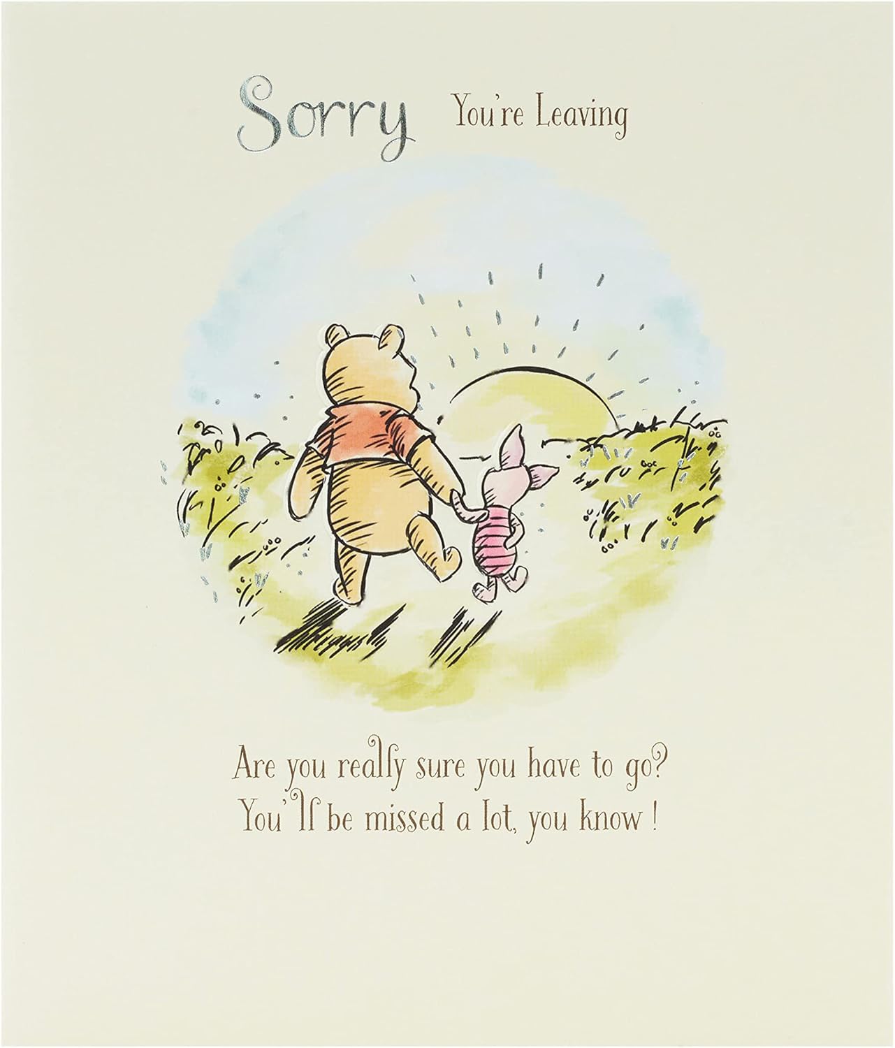 Sorry You're Leaving Card - Disney Sorry You're Leaving Card - Disney ...