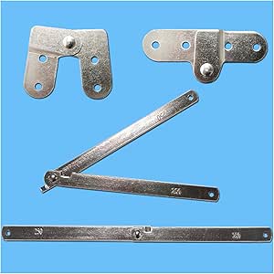 ANTEISI 180 Degree Folding Hinges,Rotatable Support Hinges and Support ...
