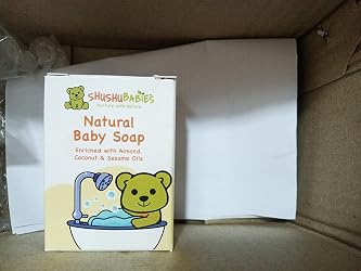 ShuShu Babies Cuddly Bear Natural Baby Soap - 75 gm X 2 (under 0-3 ...