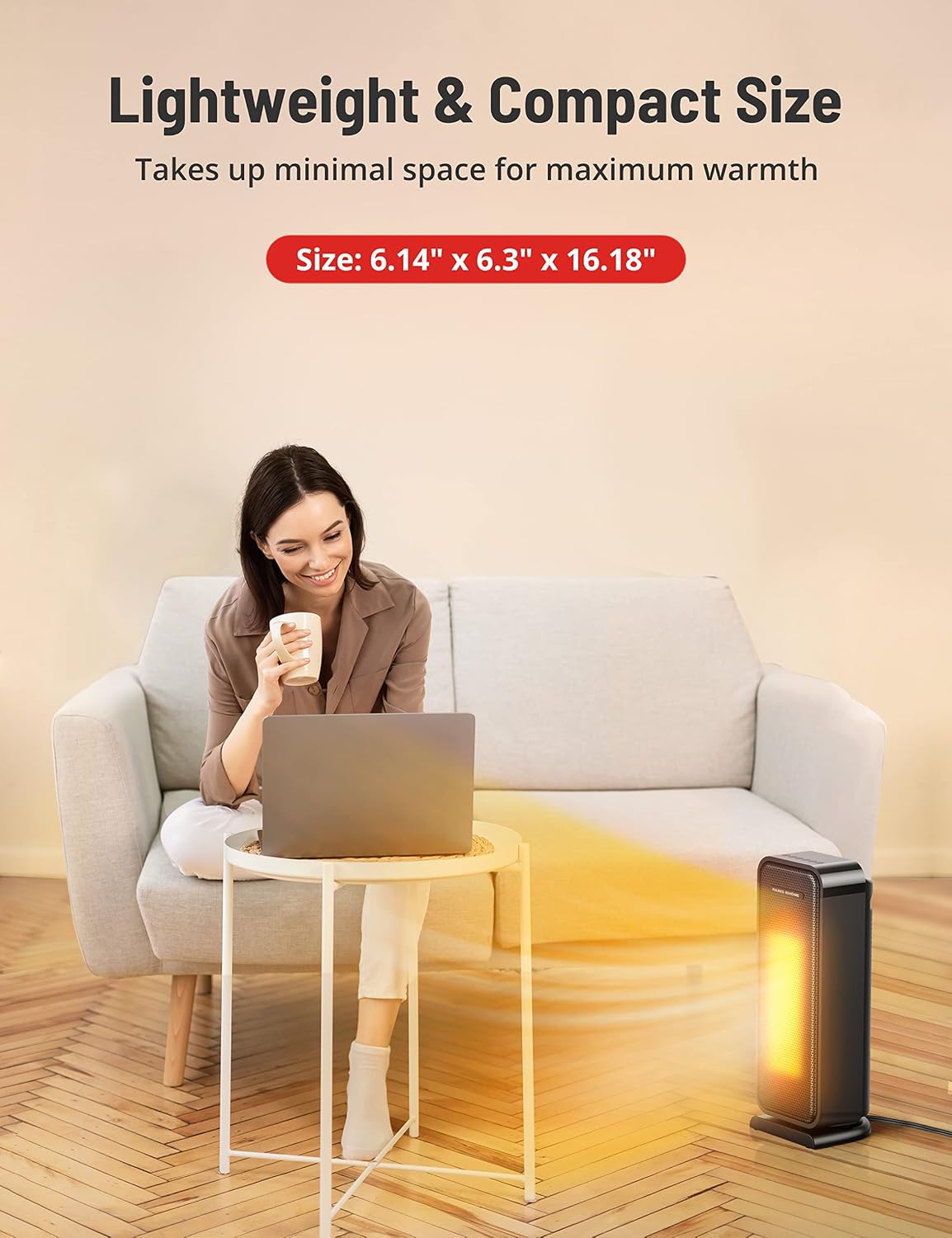 Buy Space Heater, PARIS RHÔNE 1500W Electric Heater with 70 ...
