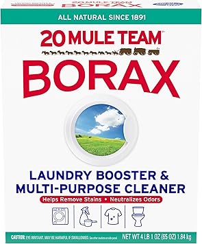 Amazon.com: Borax 20 Mule Team Detergent Booster, 65 Oz : Health ...