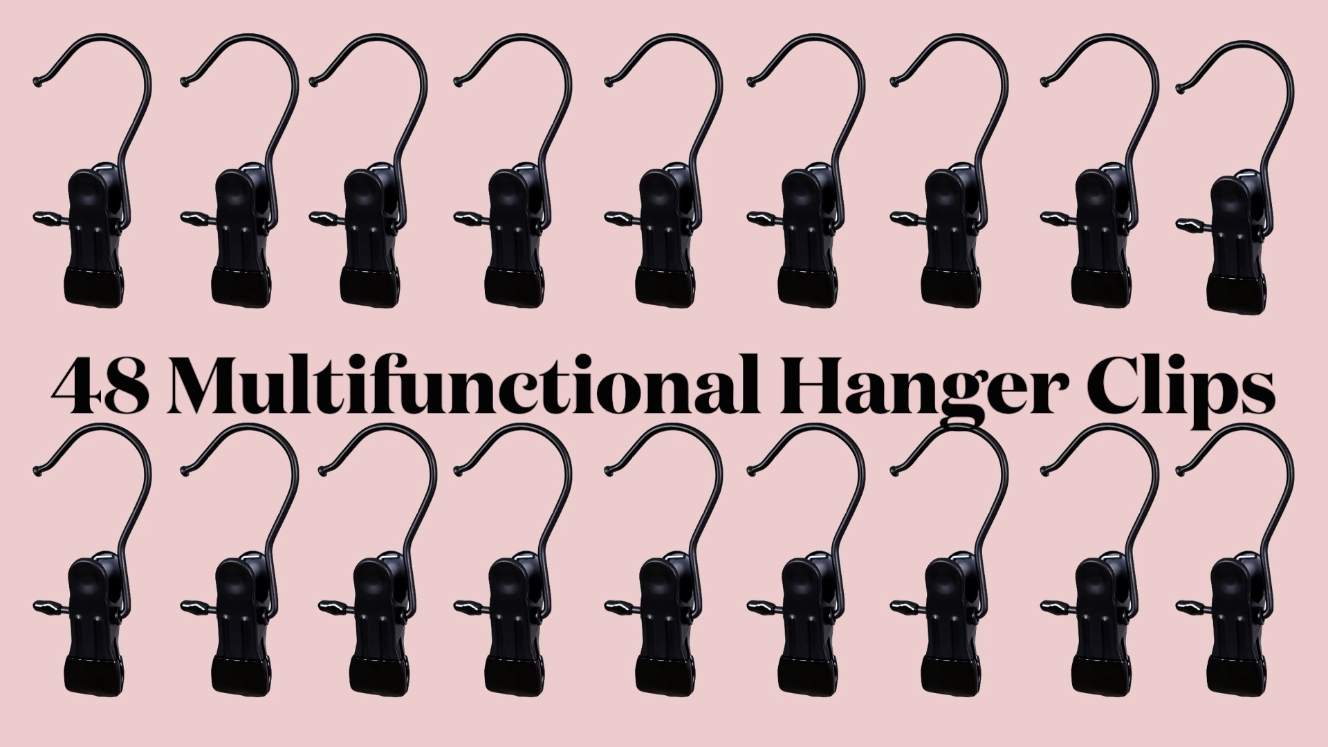 Watch Multifunctional Metal Hanging Clips on Amazon Live