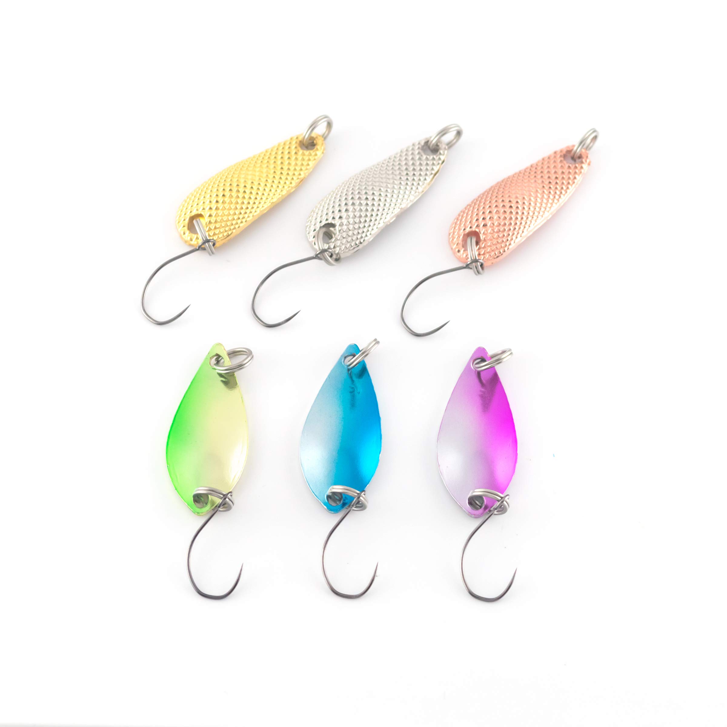 Amazon.co.jp: オルルド釣具 カルティバ製品採用 スプーン 6個セット OWNER Cultiva「SBL-35 シングル バー ...