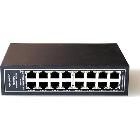 Amazon.com: TRENDnet 16-Port Hardened Industrial Unmanaged Gigabit 10 ...