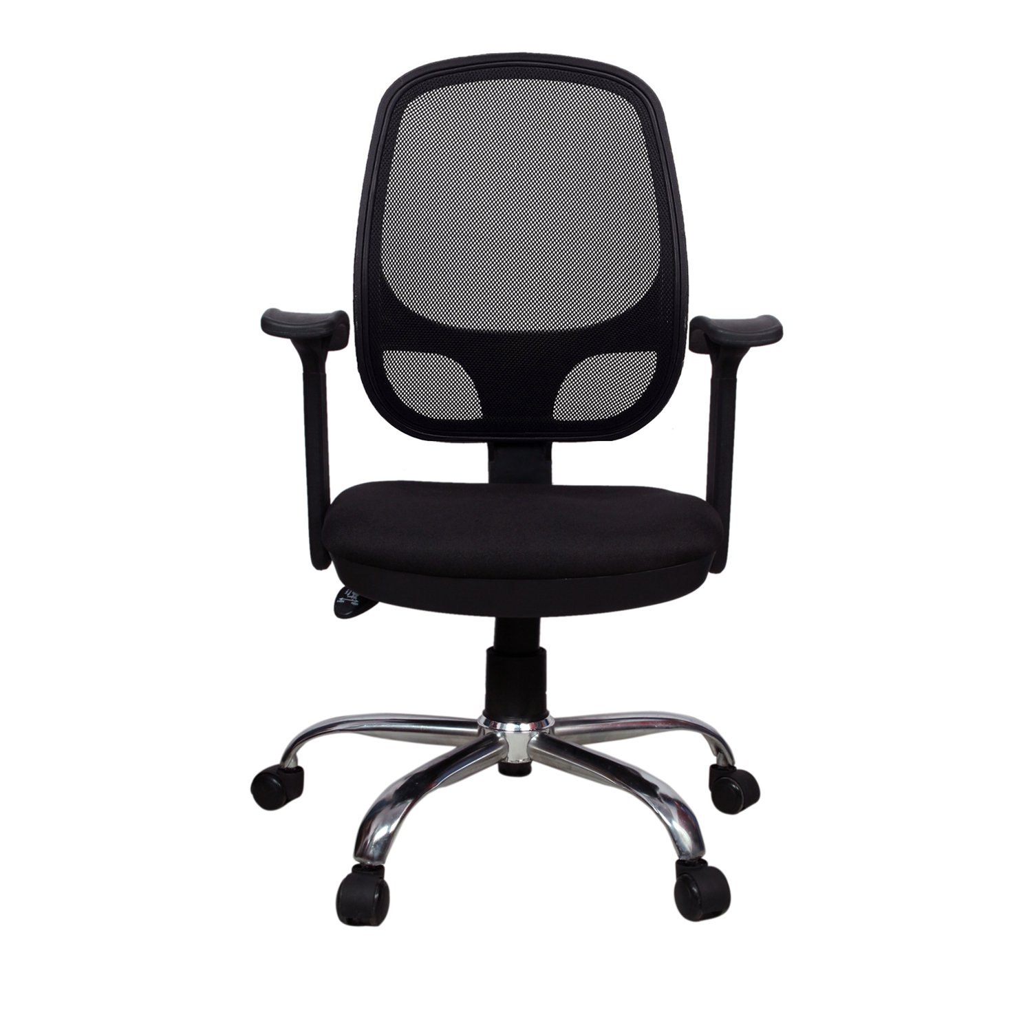 RAJPURA 802 Medium Back Revolving Chair with Push Back Mechanism in ...