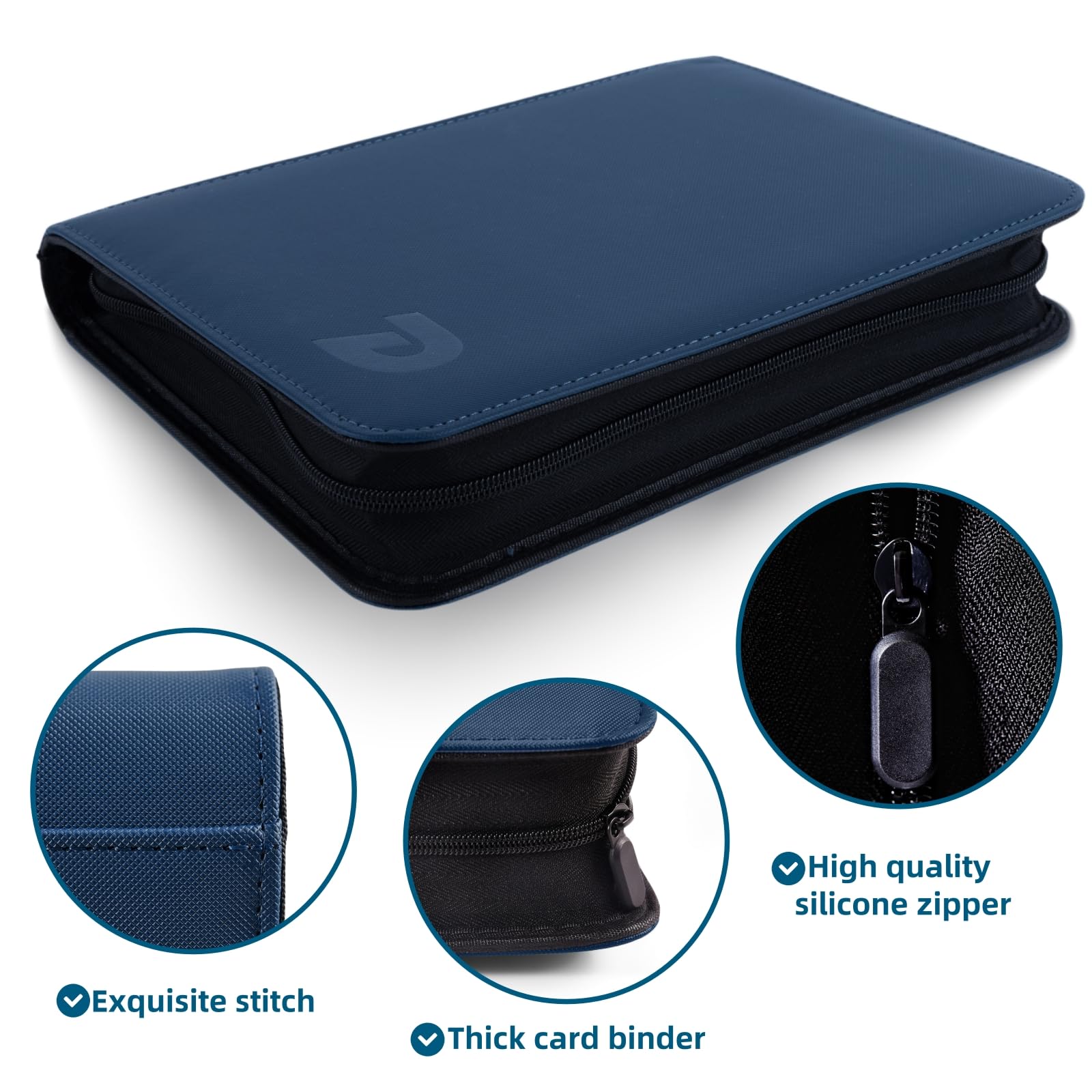 Gemloader Top Loader Binder Toploader Binder, 4-Pocket Top Loaders ...